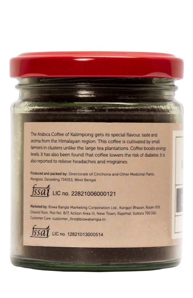 Kalimpong Filter Coffee - 140 gram - Biswa Bangla