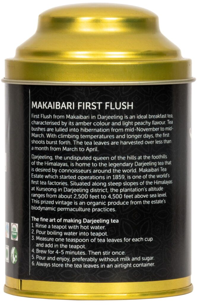 100g 1st Flush Darjeeling Tea from Makaibari Tea Garden - Biswa Bangla