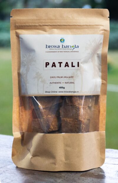 400g Patali Gur (Solid Cubes of Natural Date Palm Jaggery) - Biswa Bangla