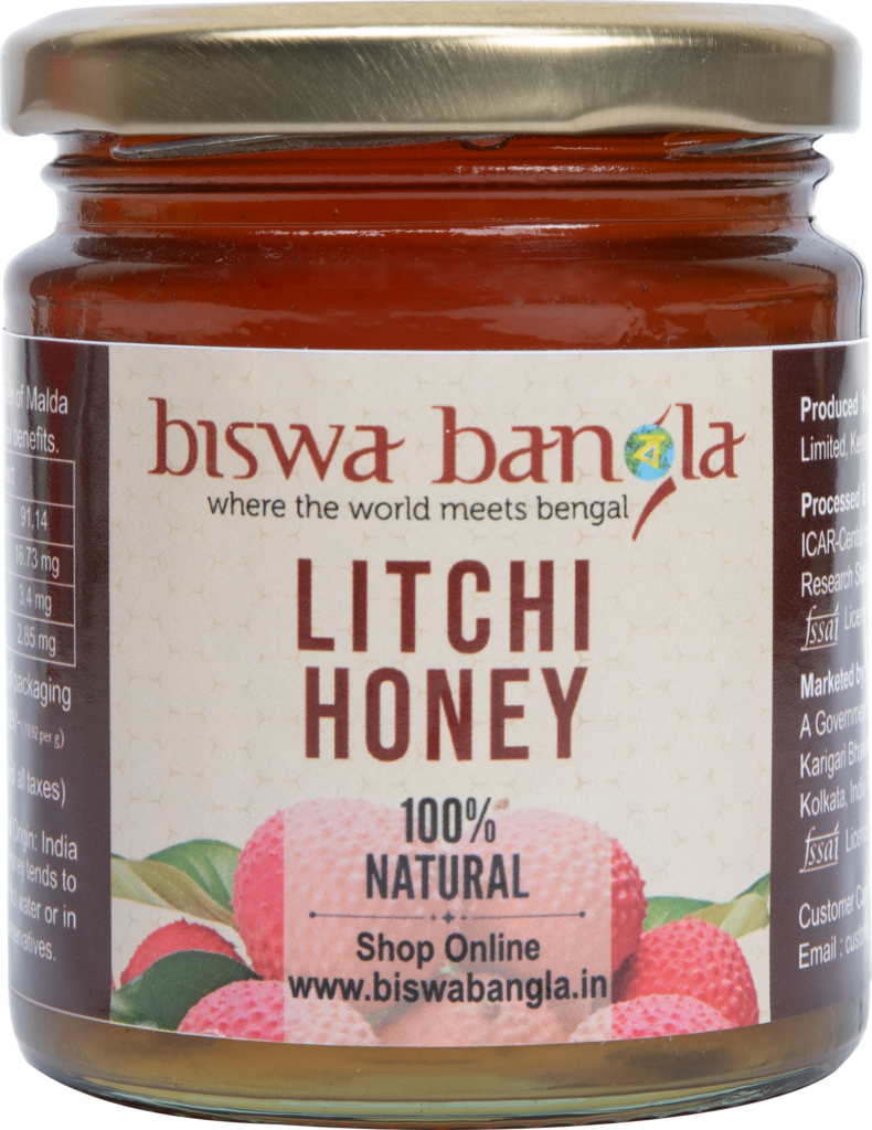 500g Litchi Honey from Malda – set of two packs - Biswa Bangla
